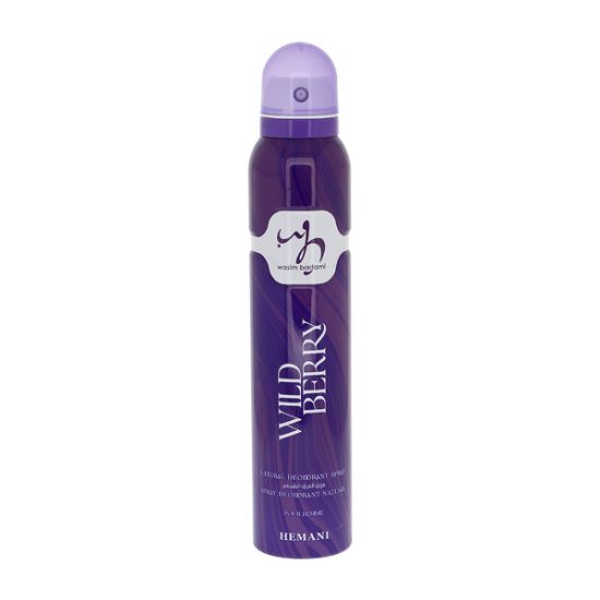 HEMANI BODY SPRAY WILD BERRY 200ML – abdalibabafoods