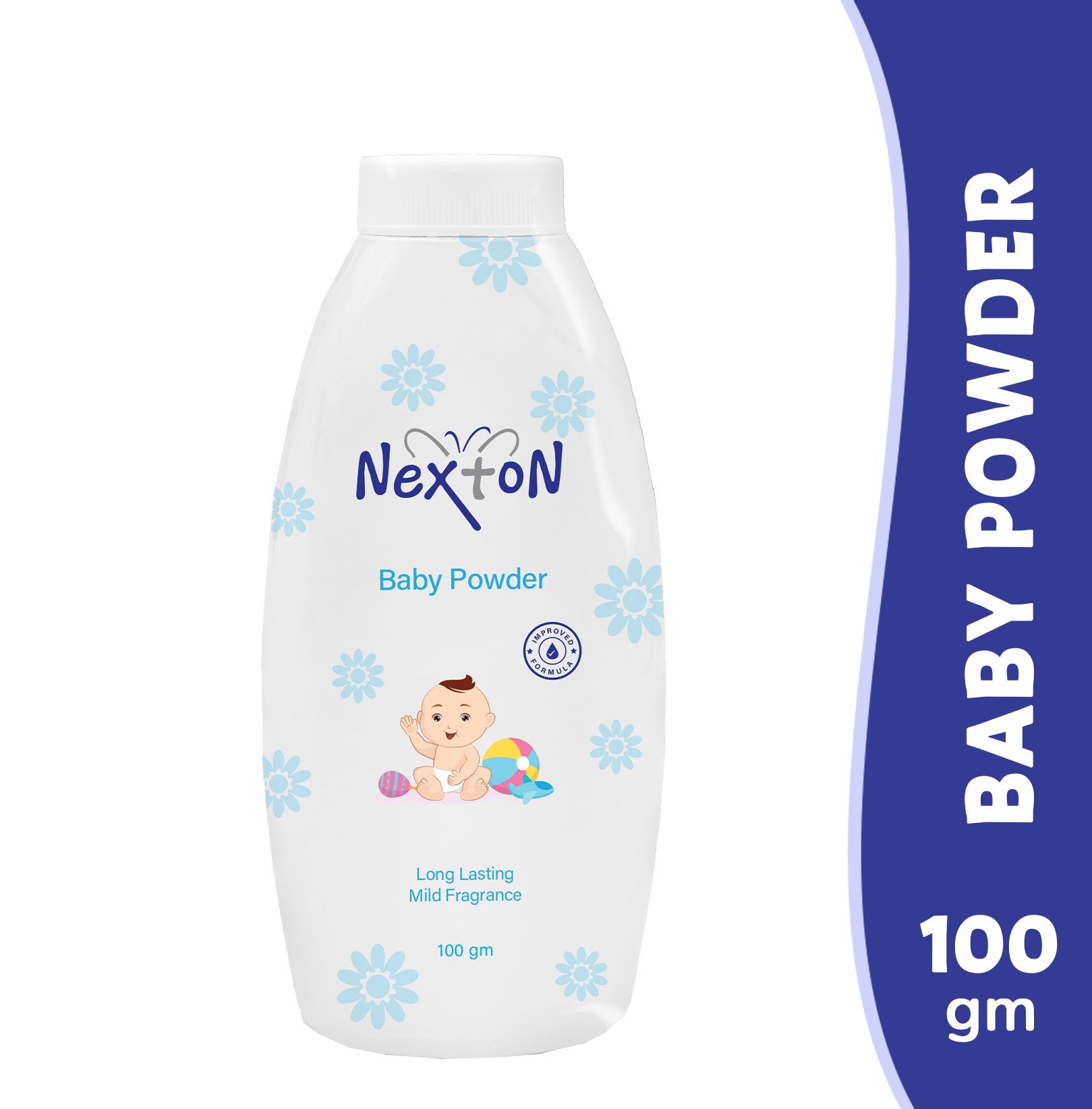 NEXTON BABY POWDER WHITE 100G – abdalibabafoods