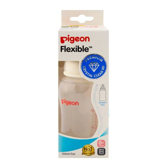 PIGEON FLEXIBLE STREAM LINE BOTTLE 150ML 79219 – abdalibabafoods