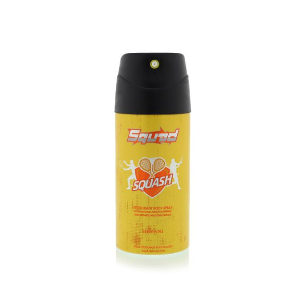 HEMANI BODY SPRAY SQUAD SQUASH 150ML – abdalibabafoods