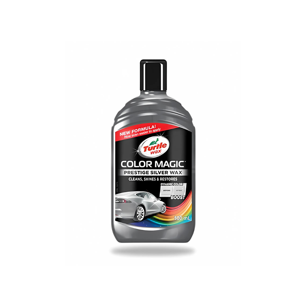 TURTLE WAX COLOR MAGIC SILVER WAX 500ML – abdalibabafoods