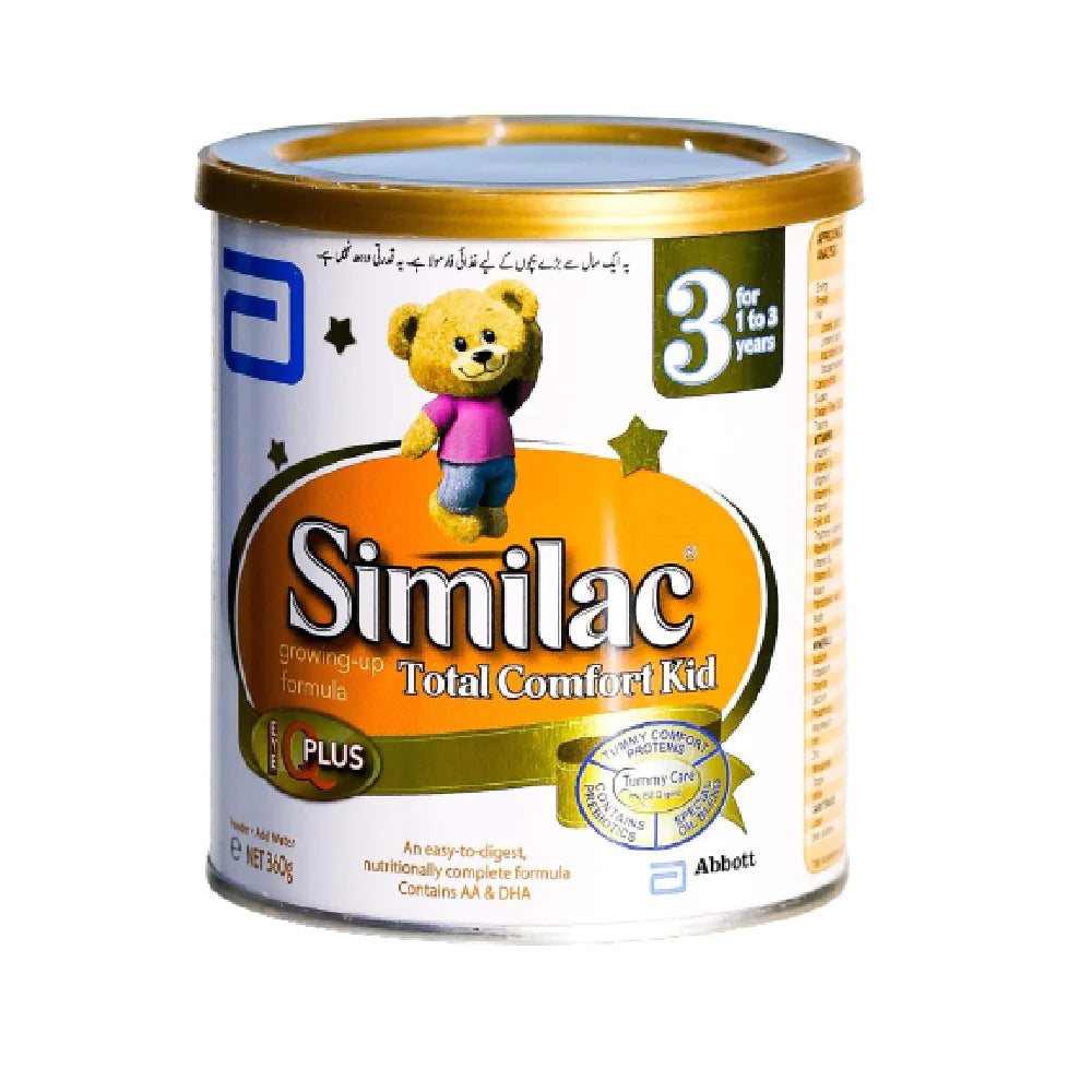 SIMILAC MILK POWDER TOTAL COMFORT KID STAGE 3 360 GM – abdalibabafoods