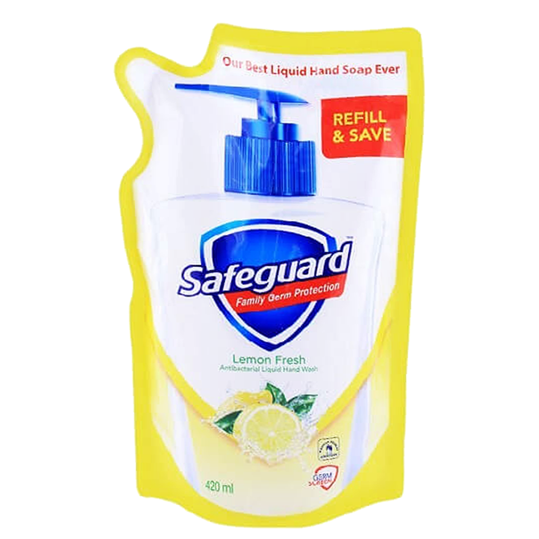 SAFEGUARD HANDWASH REFILL LEMON FRESH 375ML – abdalibabafoods