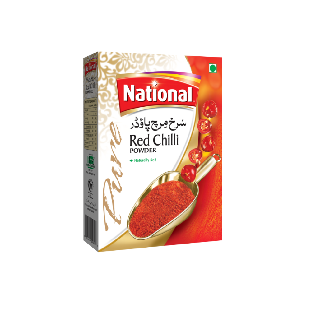 NATIONAL CHILLI POWDER 100GM – abdalibabafoods