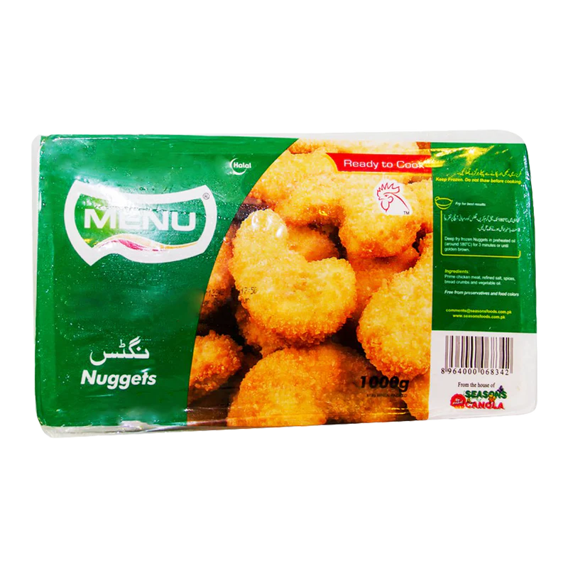 MENU COMPLIMENTS CHICKEN NUGGETS 1KG – abdalibabafoods