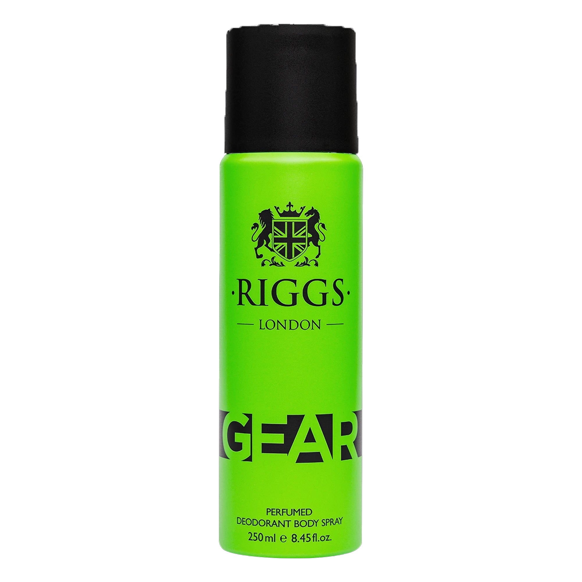 RIGGS LONDON GEAR BODY SPRAY 250ML – abdalibabafoods